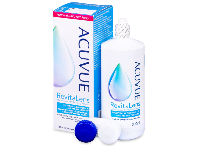 Acuvue RevitaLens 300 ml multipurpose solution for contact lenses ...